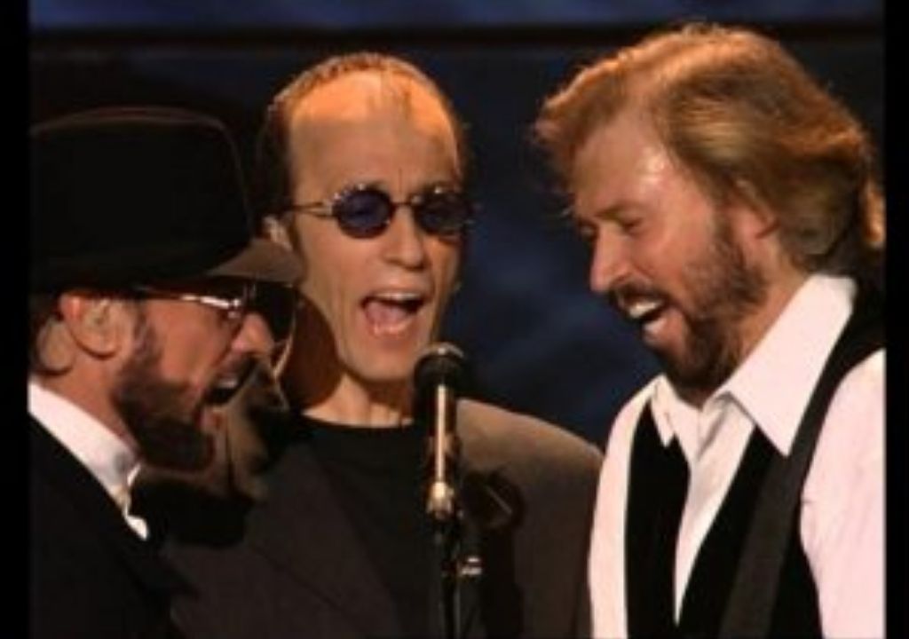 In 1997, the Bee Gees rocked the stage with their amazing performance ...