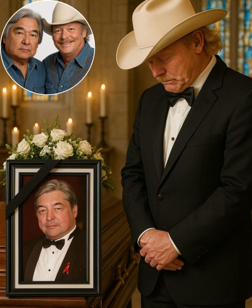 SAD NEWS: Alan Jackson’s sorrowful emotions at the church during the ...